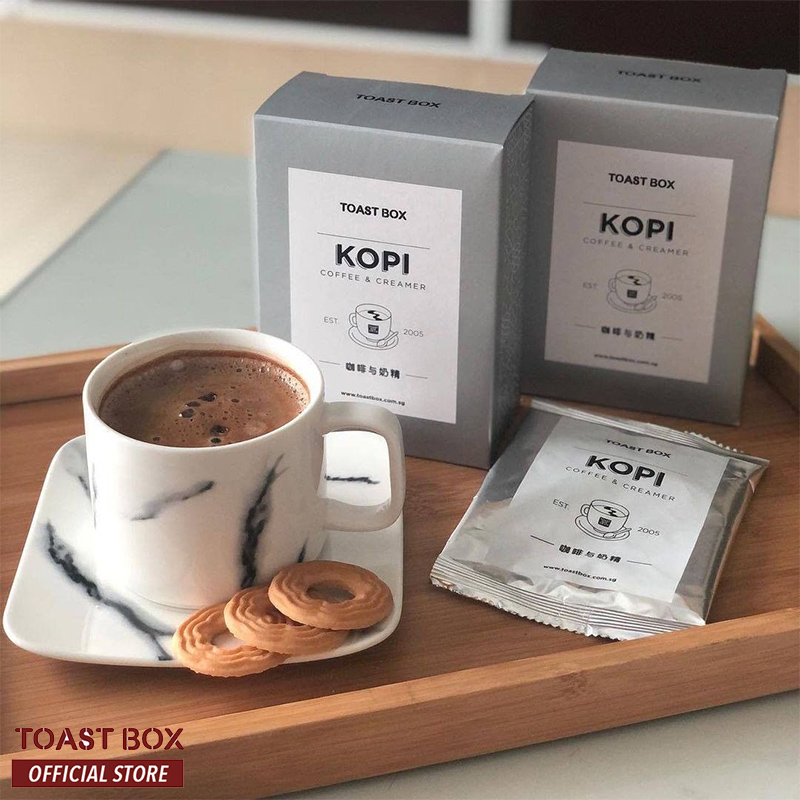 Toast Box Kopi with Creamer (Coffee with Creamer without Sugar - Silver ...